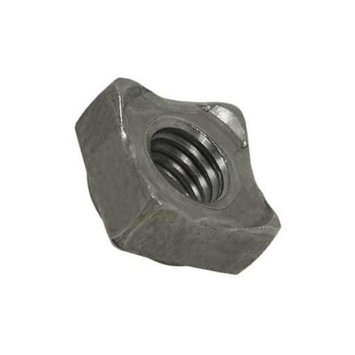 KIT 300 PORCA QUADRADA DE SOLDA M5X0,80MM POLIDA CLASSE 8 DIN 928 ...