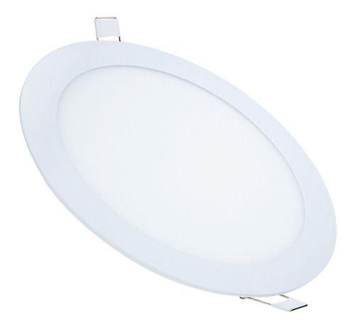 LUMINÁRIA LED REDONDA 18W 6500K EMBUTIR BRANCA BIVOLT GALAXY : Elétrica ...
