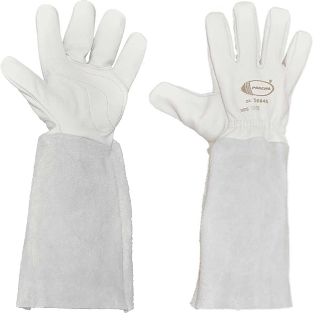 LUVA VAQUETA MISTA/RASPA 15CM PROCIPA : EPI - Luvas - Raspa e Vaqueta ...