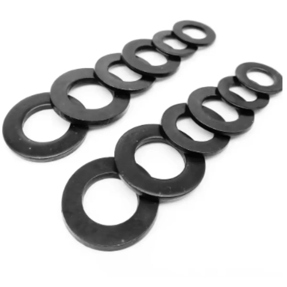 KIT 10 ARRUELA LISA ENEGRECIDA 12,70MM (1/2 POL.) ESTRUTURAL ASTM F436 ...