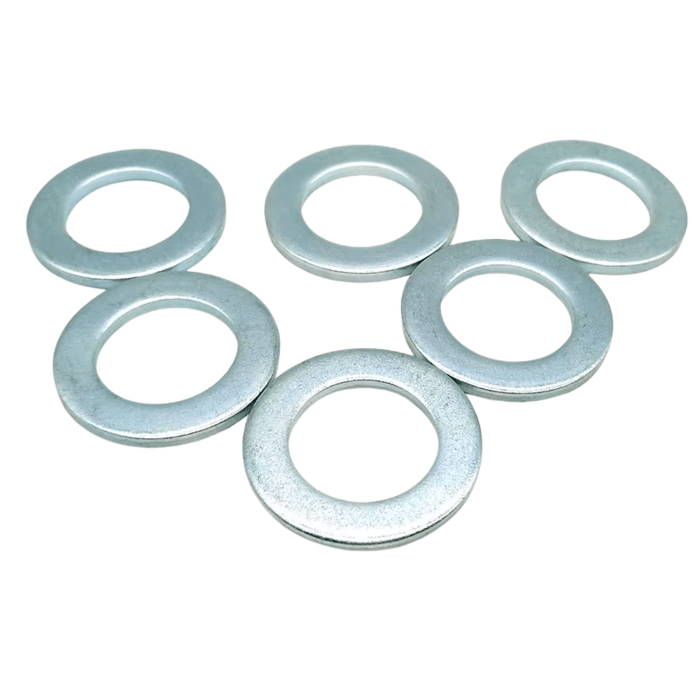 KIT 50 ARRUELA LISA M12 GALV. EXT. 24,00MM X INT. 13,00MM X ESP. 2,30MM ...