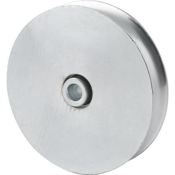 ROLDANA 4 POL. TIPO U GALVANIZADA PARA CABO DE AÇO : Serralheria ...