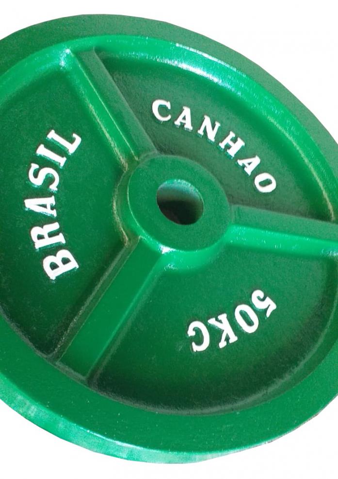 Anilha olímpica 50kg - ferro