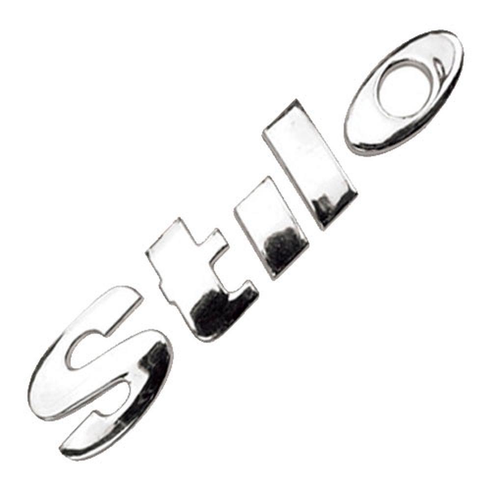 Emblema Adesivo Stilo 00/... Fiat Cromado