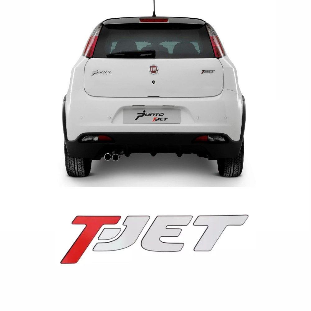 Emblema Letreiro T-jet - Bravo Linea Punto Cromado : Acessórios ...