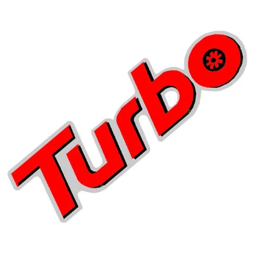 Emblema Adesivo Turbo Chevrolet