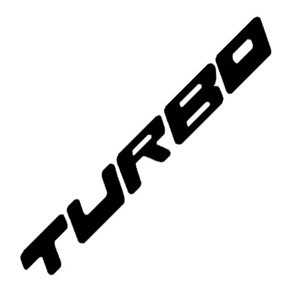 Emblema Adesivo Turbo Chevrolet