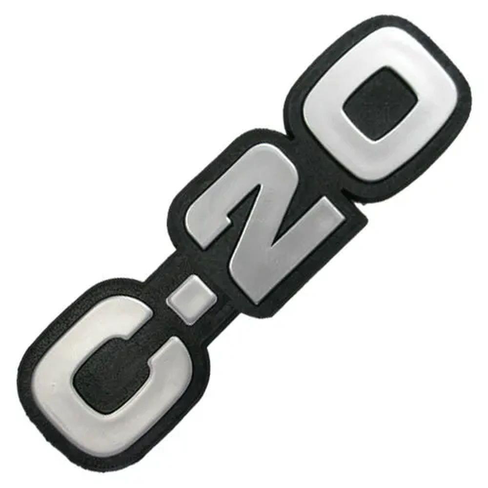 Emblema Adesivo C20 Chevrolet Cinza