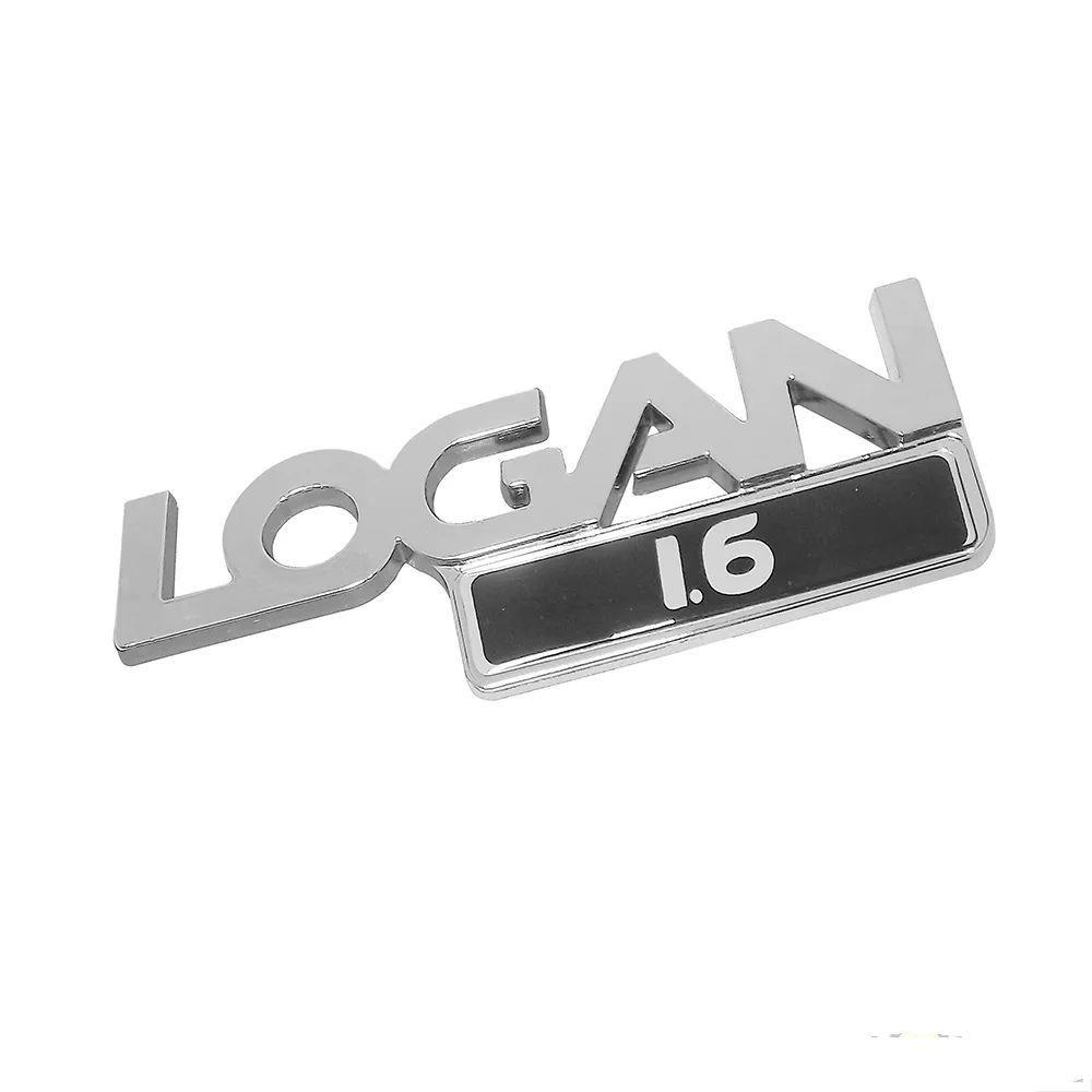 Emblema Adesivo Logan 1.6 09/12 Cromado