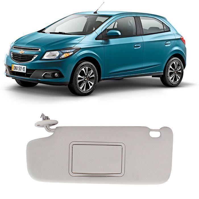 Quebra-Sol Onix Prisma 2013 2014 2015 2016 2017 Com Espelho