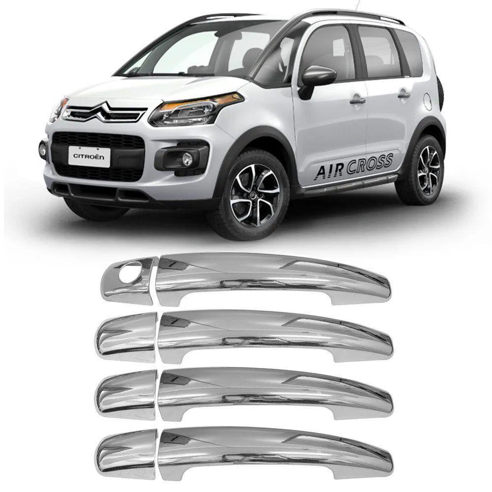 Aplique Capa Maçaneta Cromado Aircross Picasso