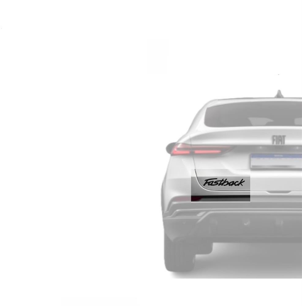 Emblema Letreiro Fastback 2022 a 2023 Black Piano : Acessórios Externos ...