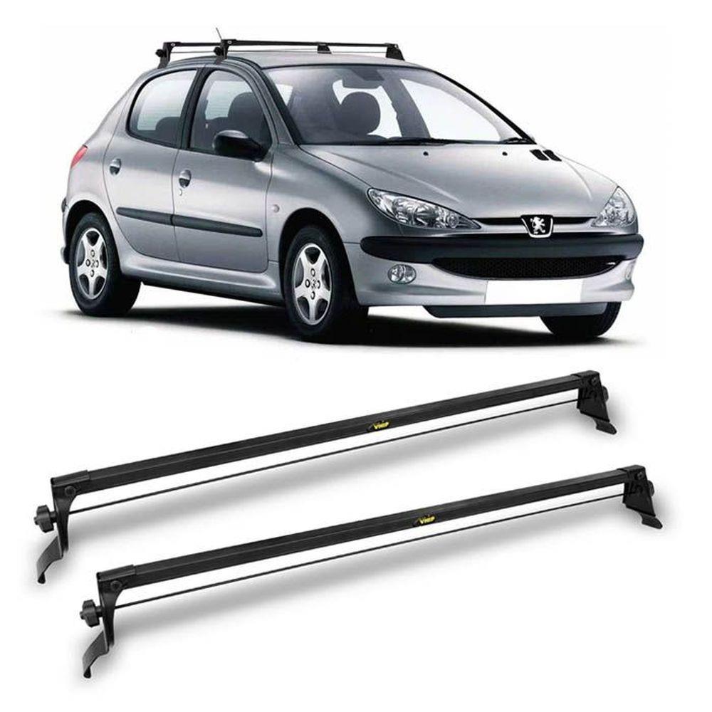 Rack de Teto Bagageiro Peugeot 206 207 Hatch Sedan 1999 2000 2001 2002 ...