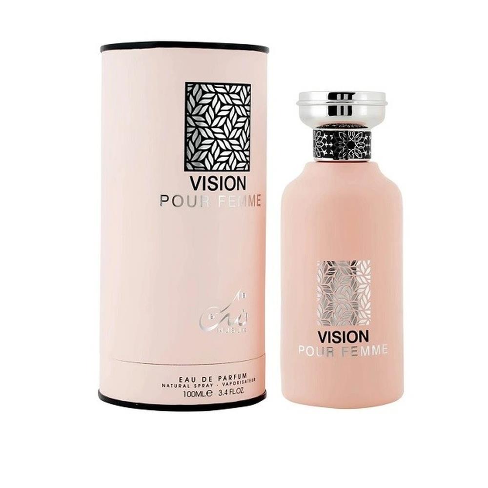 Perfume Árabe Vision Pour Femme Nusuk no atacado - Distribuidor de ...