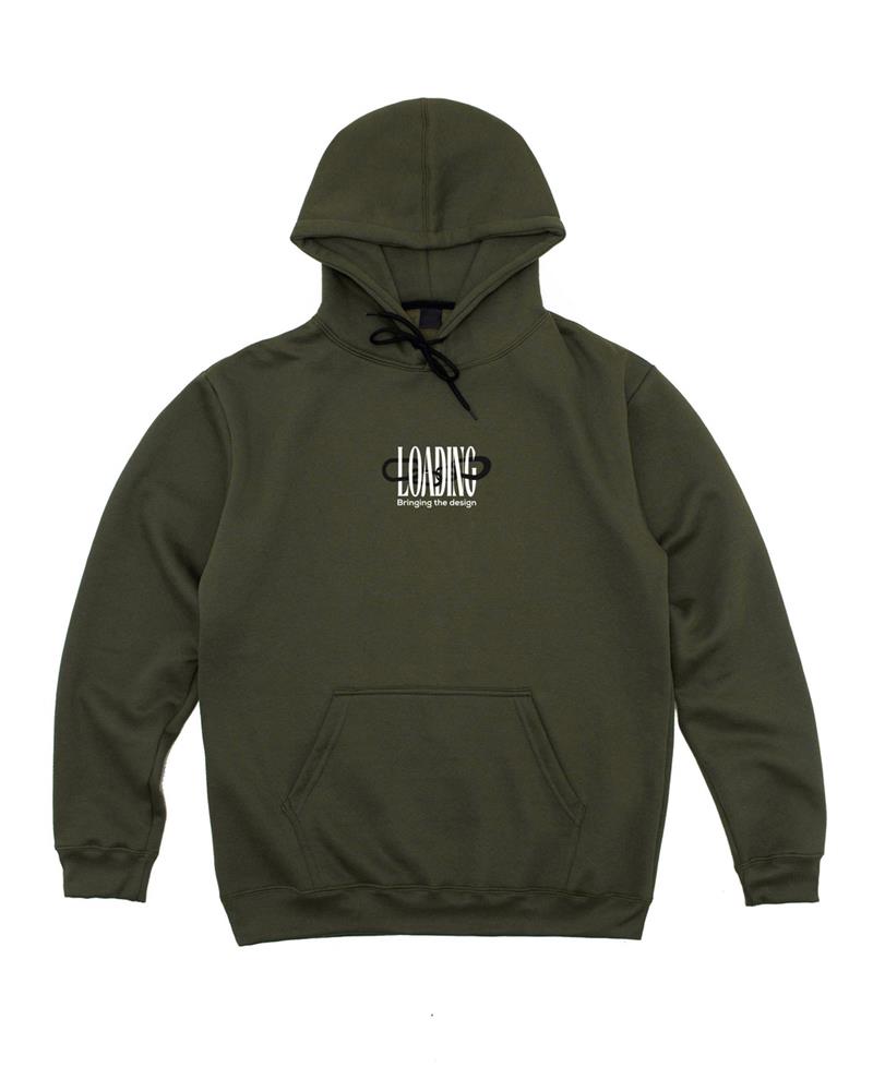 Moletom Loading Bringing Design (Verde Musgo) : MOLETOM : Loading