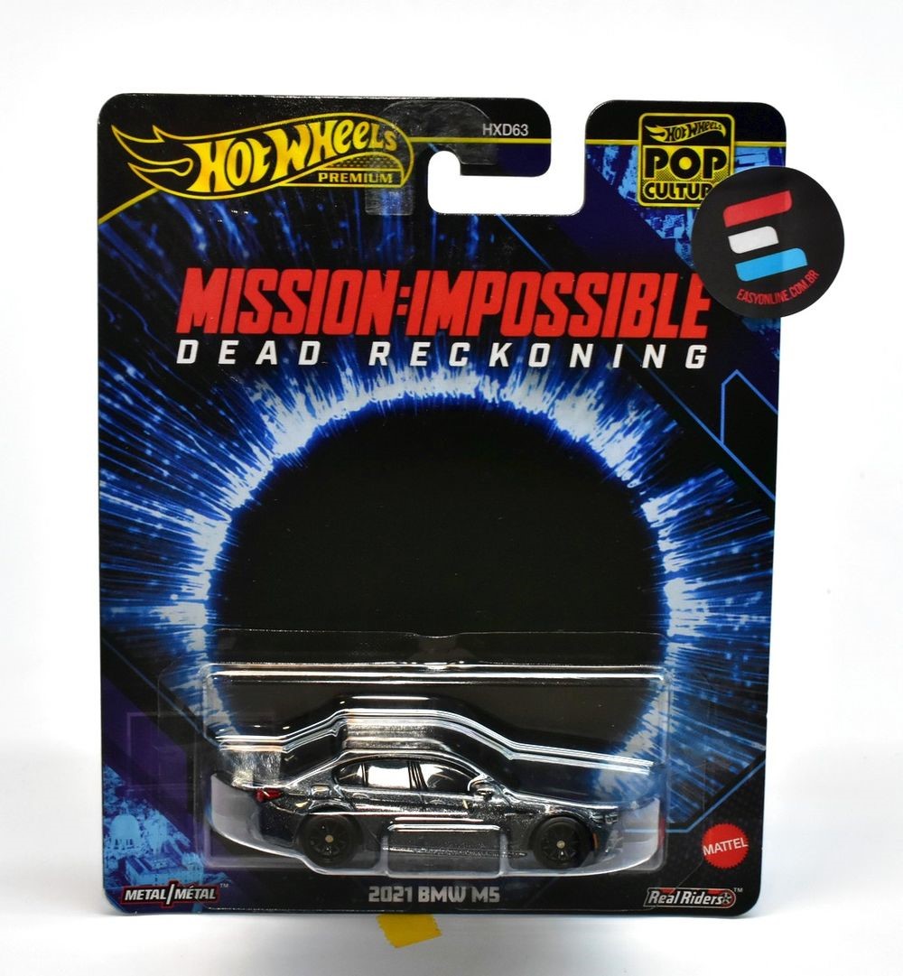 HOT WHEELS PREMIUM POP CULTURE | BMW M5 MISSÃO: IMPOSSÍVEL