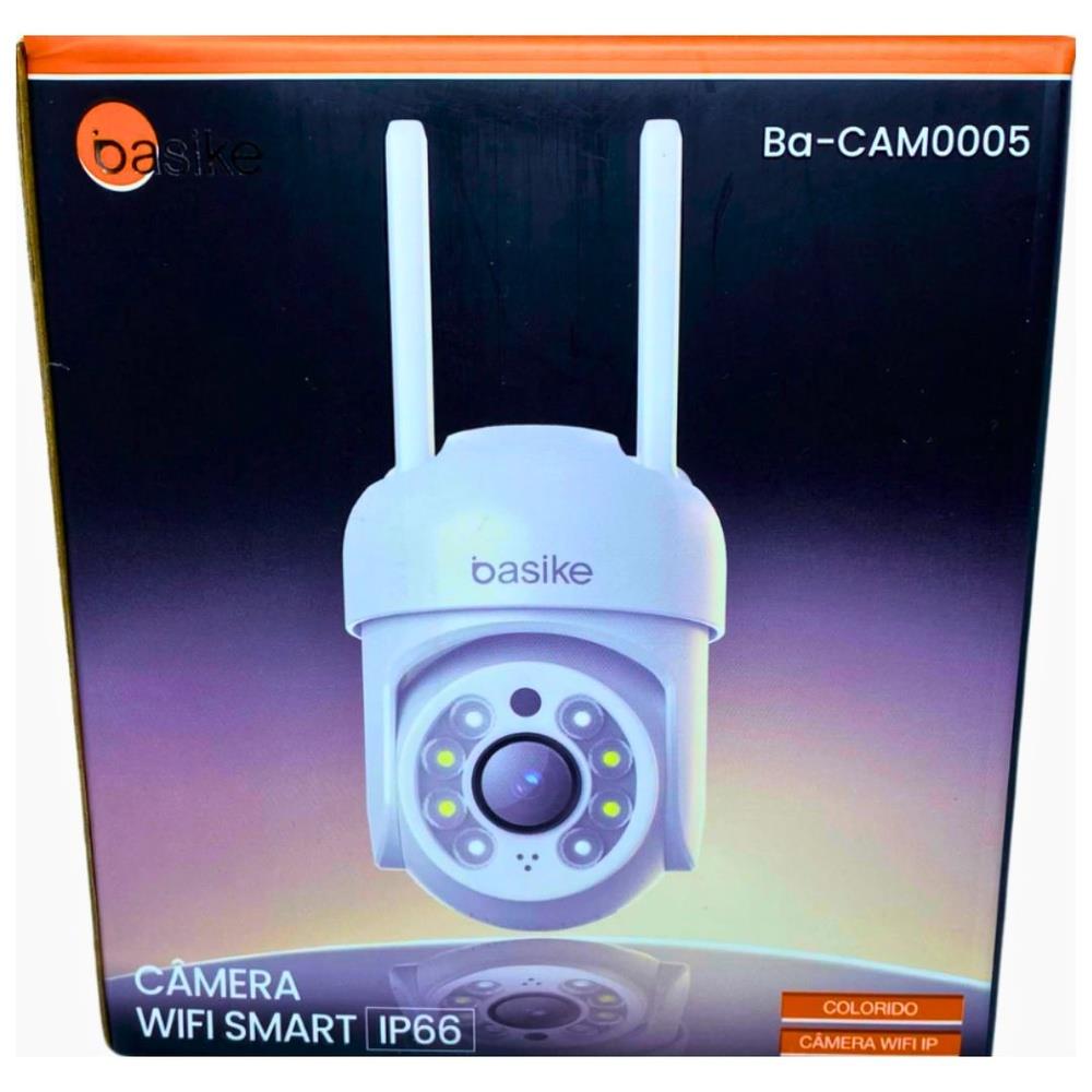 Câmera Inteligente WI-FI 360° à Prova dágua - BASIKE - Ba-CAM0005