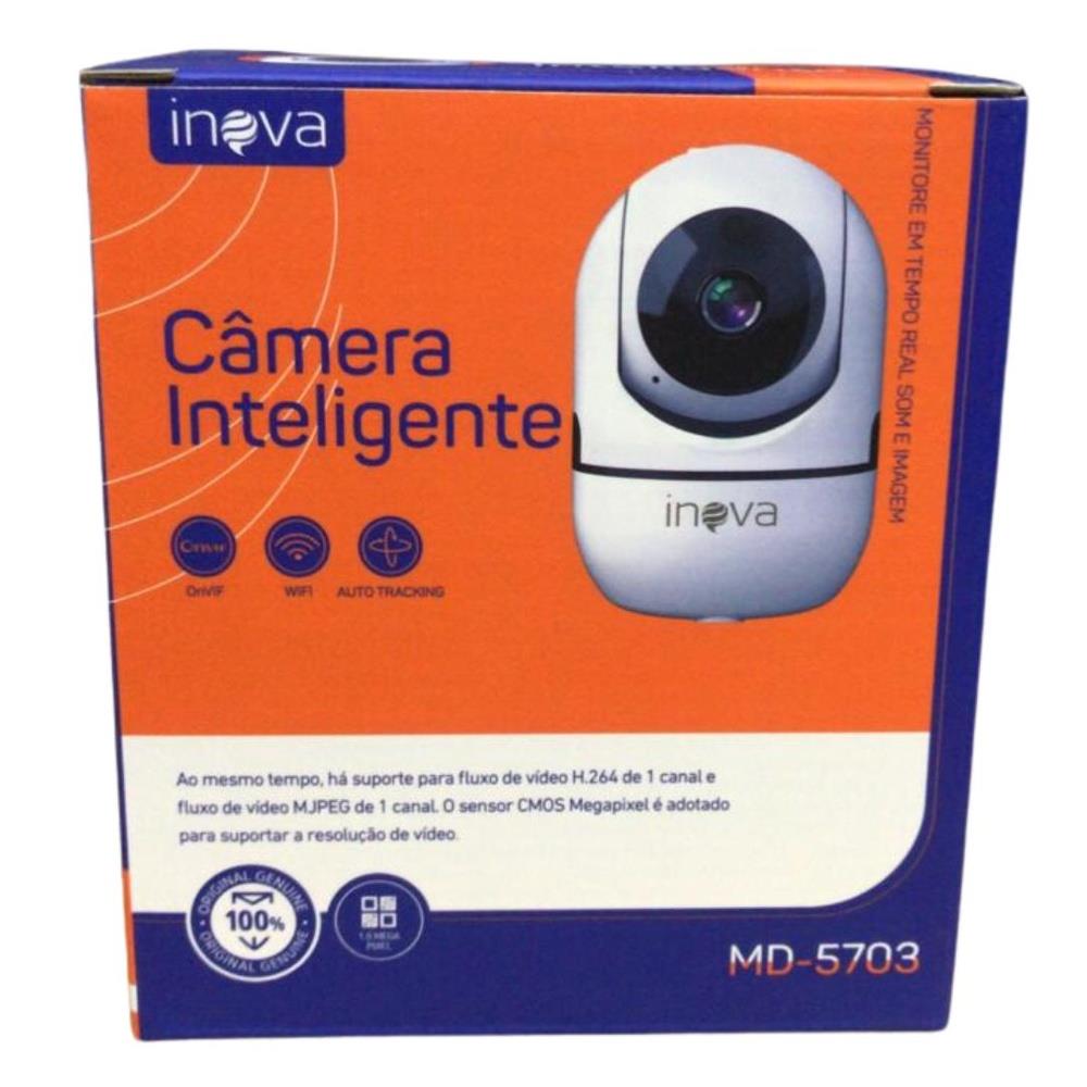 Câmera Panorâmica WIFI - INOVA - MD-5703 : INFORMÁTICA - WEB CAM : Inova Atacadista