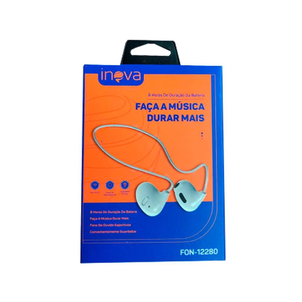 Fone de Ouvido c/ Fio INOVA - BLUETOOTH - FON-12280
