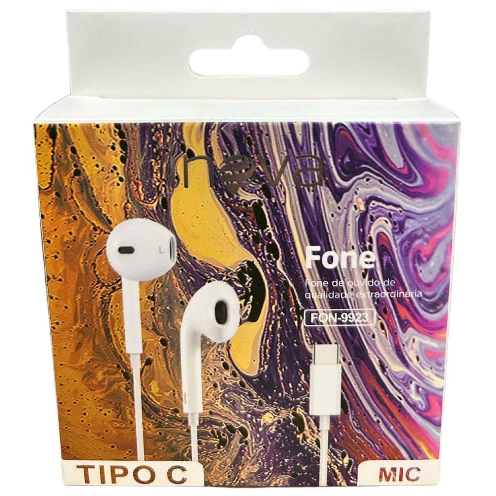 Fone INOVA - Type C - Com Microfone - FON-9923