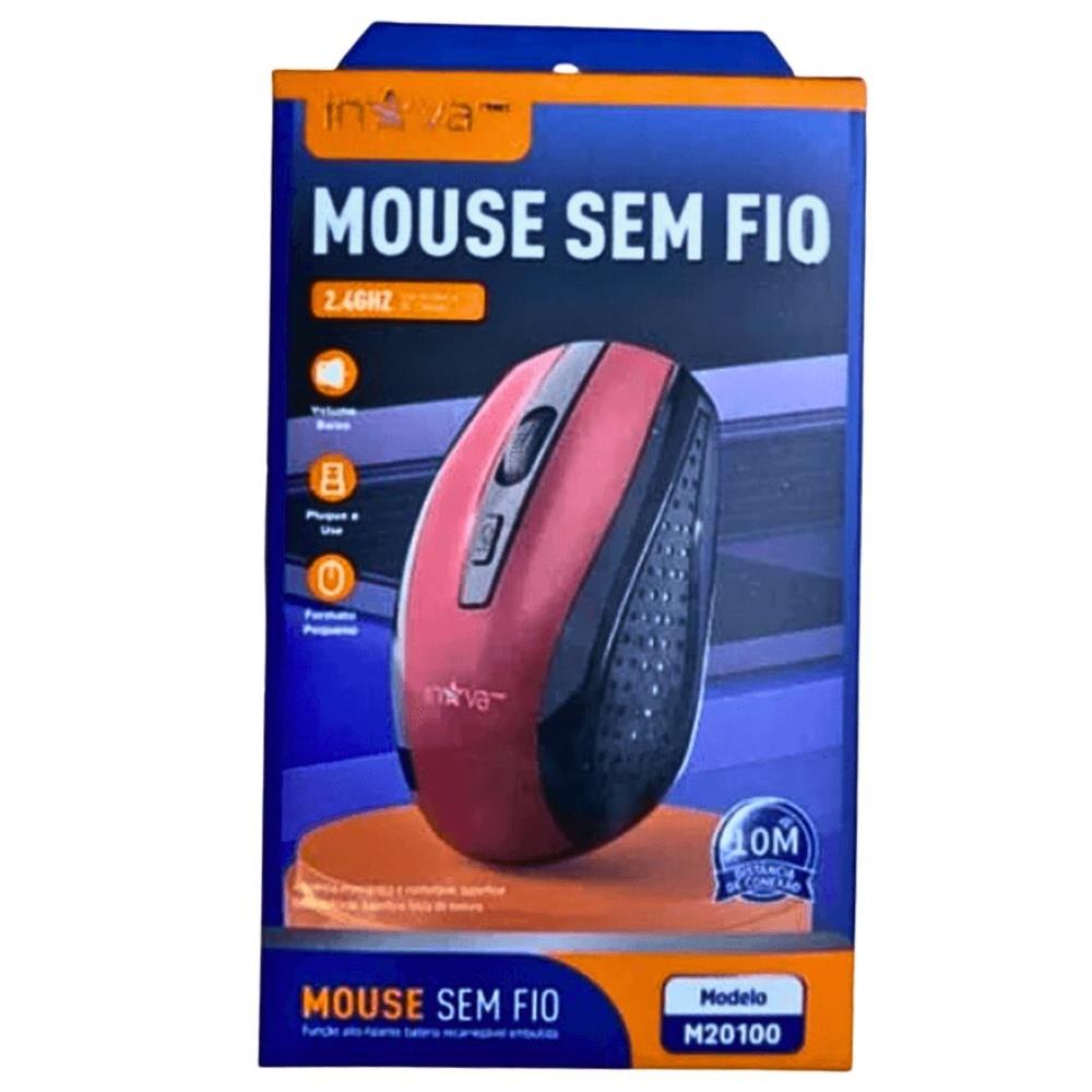 Mouse INOVA - SEM FIO 2.4ghz - M20100