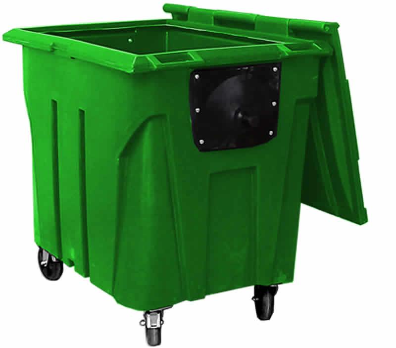 CONTENTOR CONTAINER DE LIXO 700 LITROS