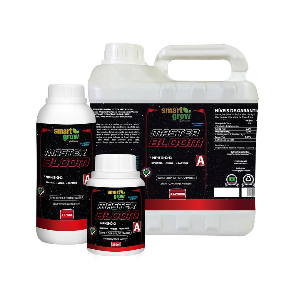 Fertilizante Master Bloom A - Smart Grow 250ml, 1L ou 5L