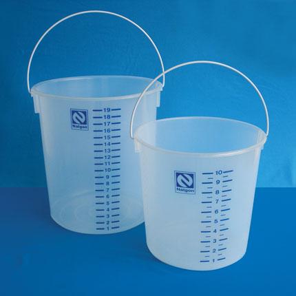 BALDE EM POLIPROPILENO (PP) GRADUADO : Acessórios - Plasticos - Baldes ...