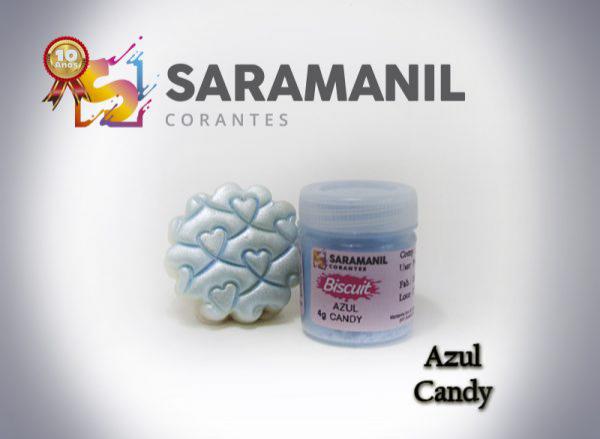 Azul Perolado Candy : Saramanil - Linha Candy : Simone Moldes