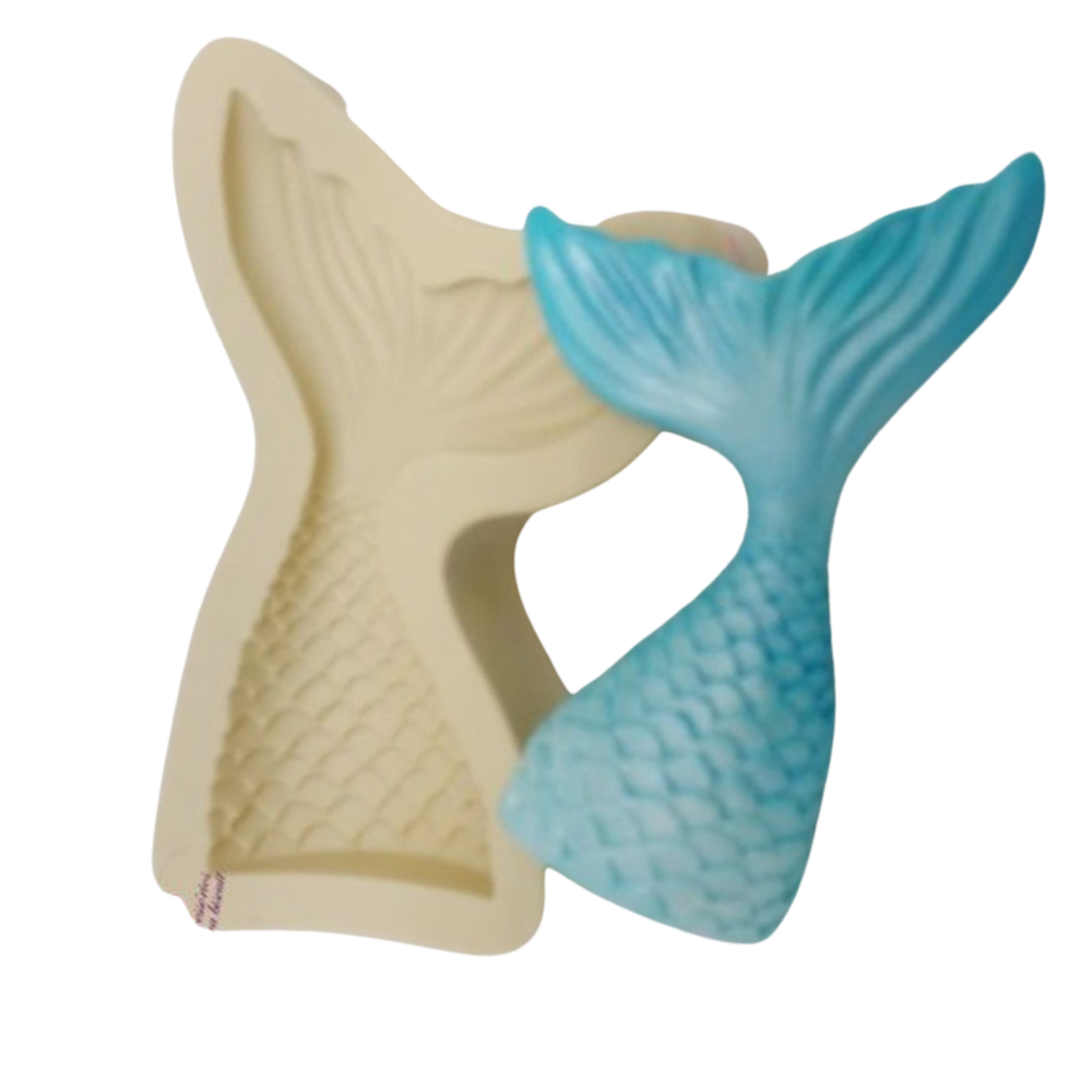 Como Fazer Cauda De Sereia De Silicone Forma De Chocolate Acetato Com