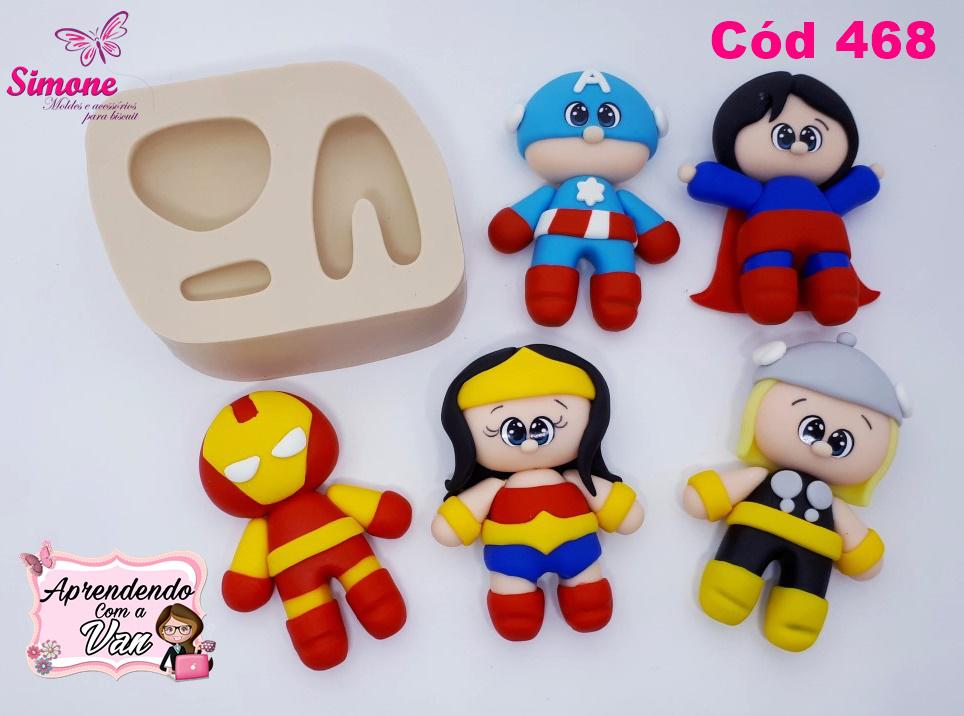 Cut Doll - cód 468 : Moldes de Silicone - Coleção Vanessa Leal : Simone ...