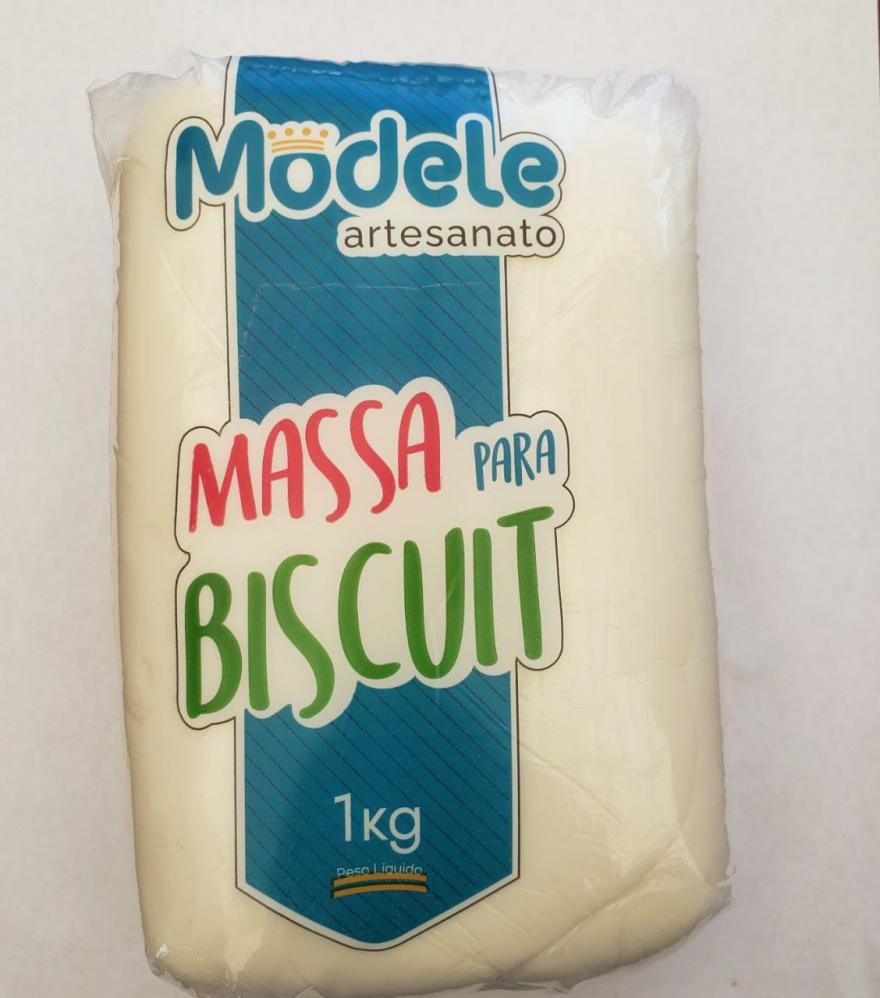 Massa de Biscuit Modele Natural 1KG : Material / Produção - Massas ...
