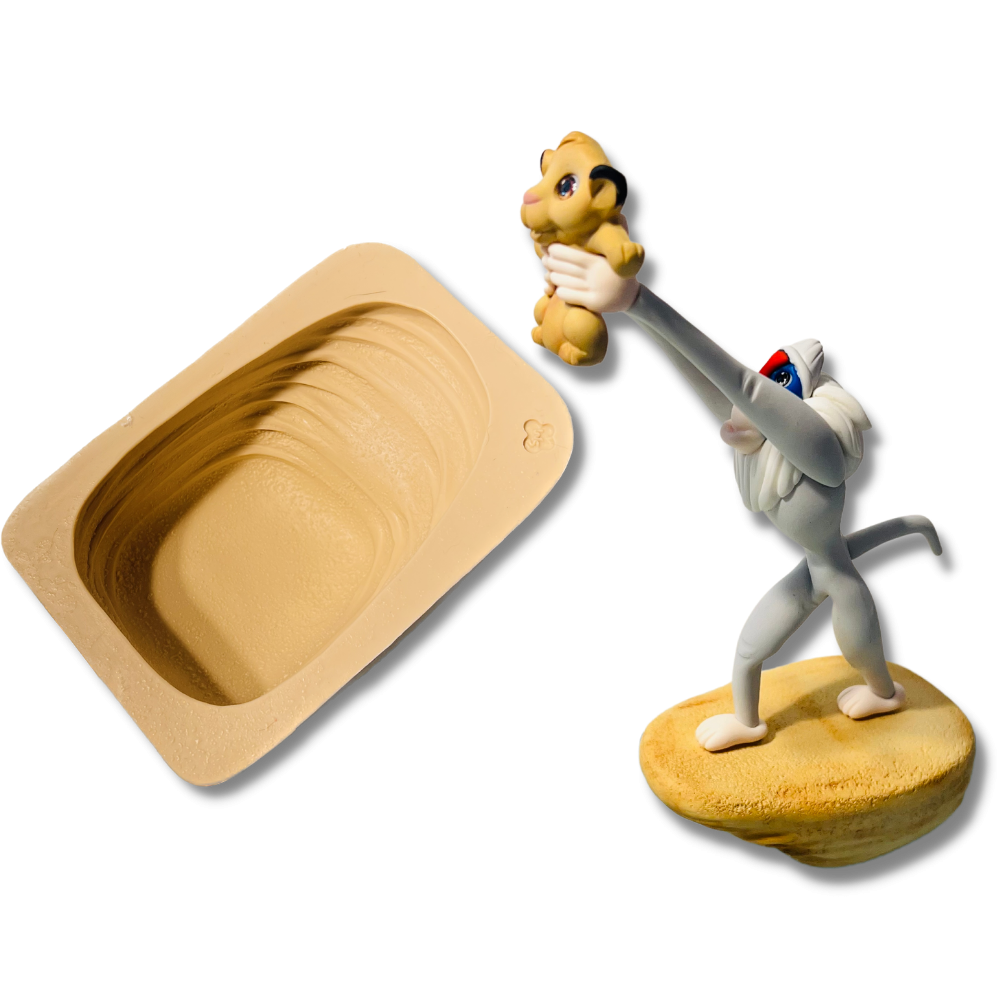 Molde de Silicone Pedra do Rei - Cód 1258 : Moldes de Silicone Para ...