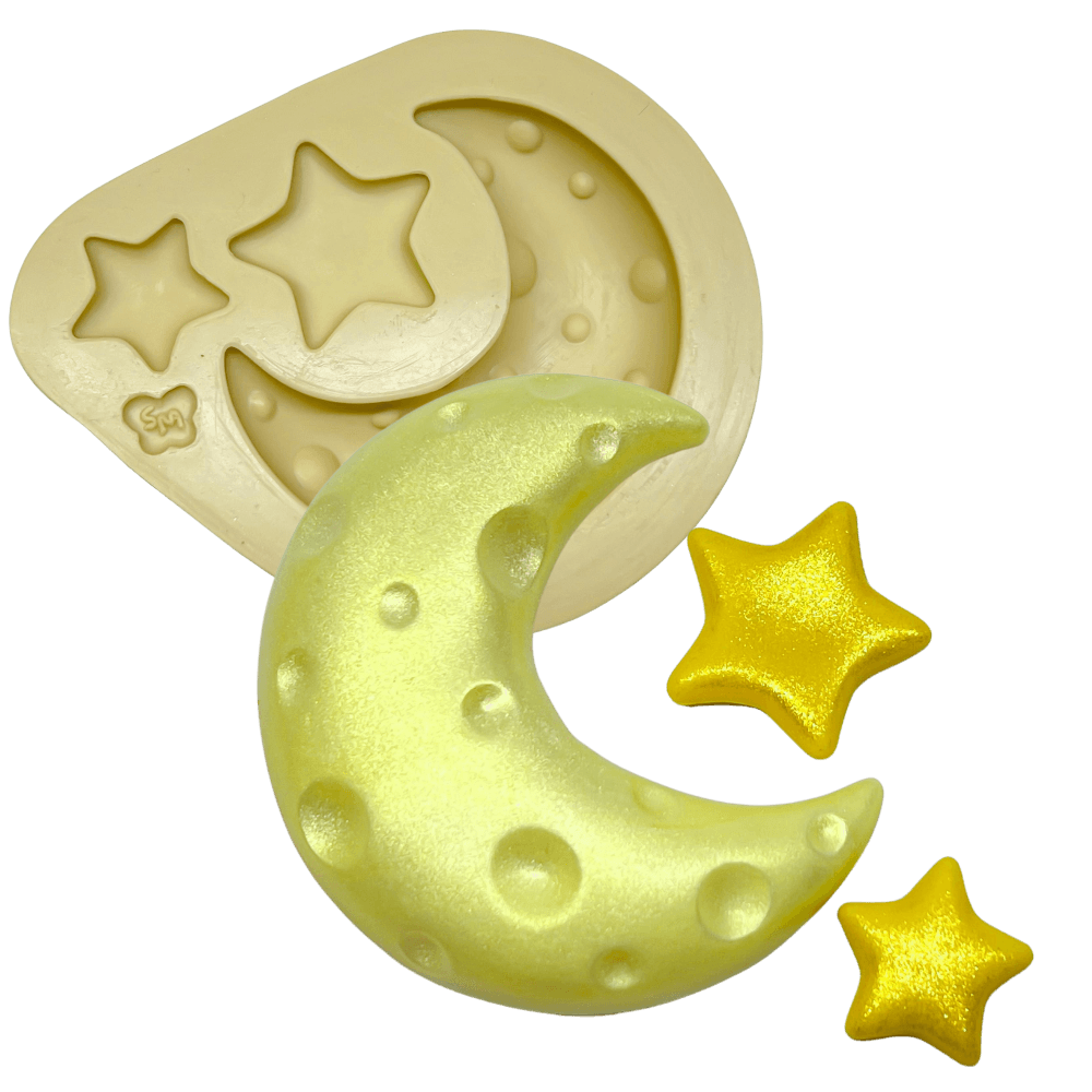 Molde lua crescente - cod 1517 : Moldes de Silicone : Simone Moldes