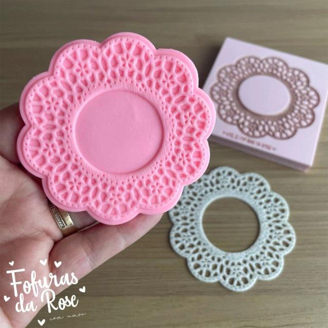 Textura de Renda 02 : Texturas : Simone Moldes