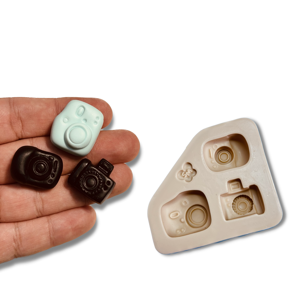 Molde de Silicone Trio Fotográfico - Cód 1287 : Moldes de Silicone ...