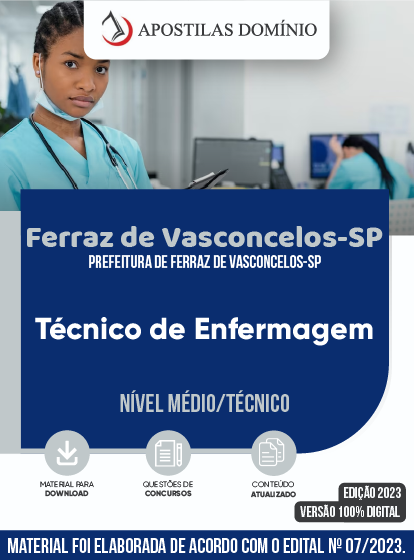 Apostila Prefeitura de Ferraz de Vasconcelos - SP 2023 - Técnico em ... Apostila Prefeitura de Ferraz de Vasconcelos - SP 2023 - Técnico em ...