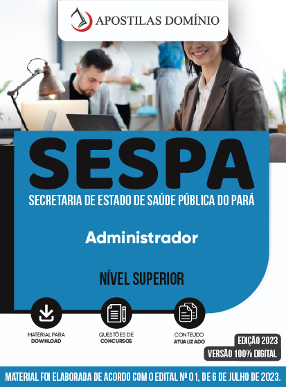 Apostila SESPA 2023 - Administrador : APOSTILAS - SESPA 2023 ...